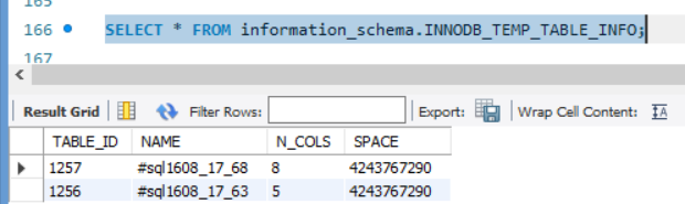 MySQL Temporary Tables Create Insert And Drop